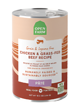 Open Farm Chicken & Grass-Fed Beef Pâté for Dogs — Animal Connection LLC