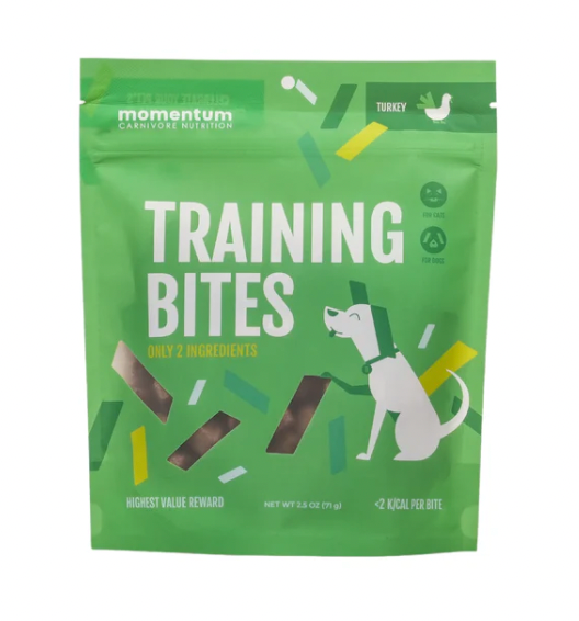 Momentum Training Bites 2.5 oz, Turkey — Animal Connection LLC