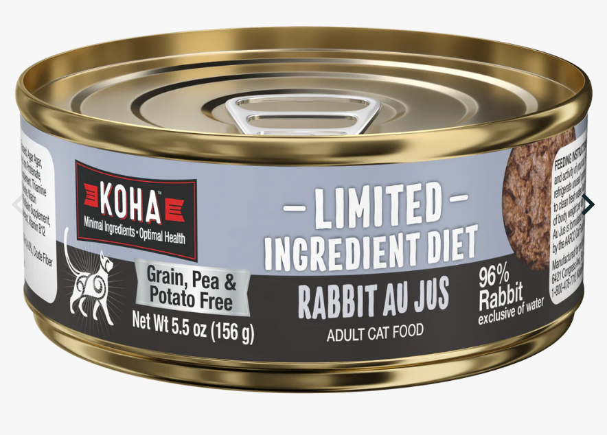 Koha Limited Ingredient Diet: 95% Rabbit Au Jus — Animal Connection LLC