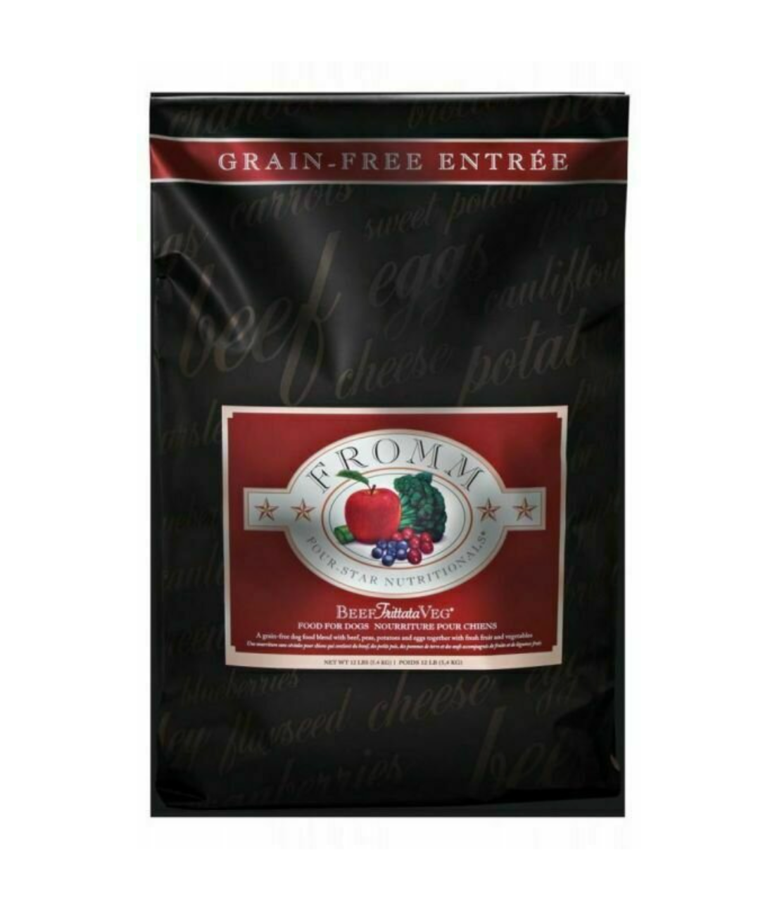 Fromm Four-Star Beef Frittata Veg® Recipe Dry Dog Food — Animal ...