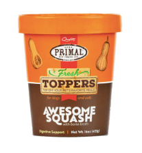 Primal Frozen "Fresh Toppers" Awesome Squash For Dog & Cats — Animal ...